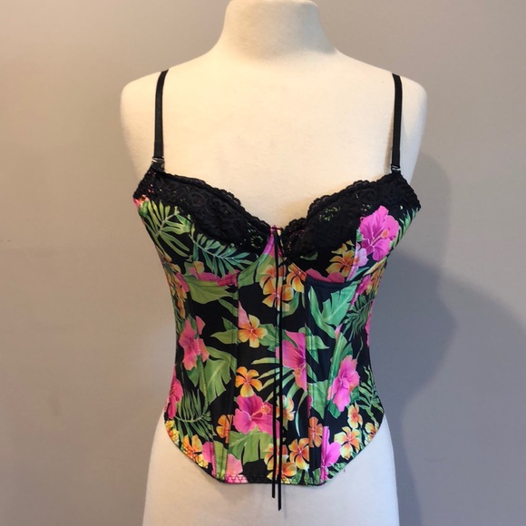 Axami | Intimates & Sleepwear | Axami Tropical Corset Sz 34b | Poshmark